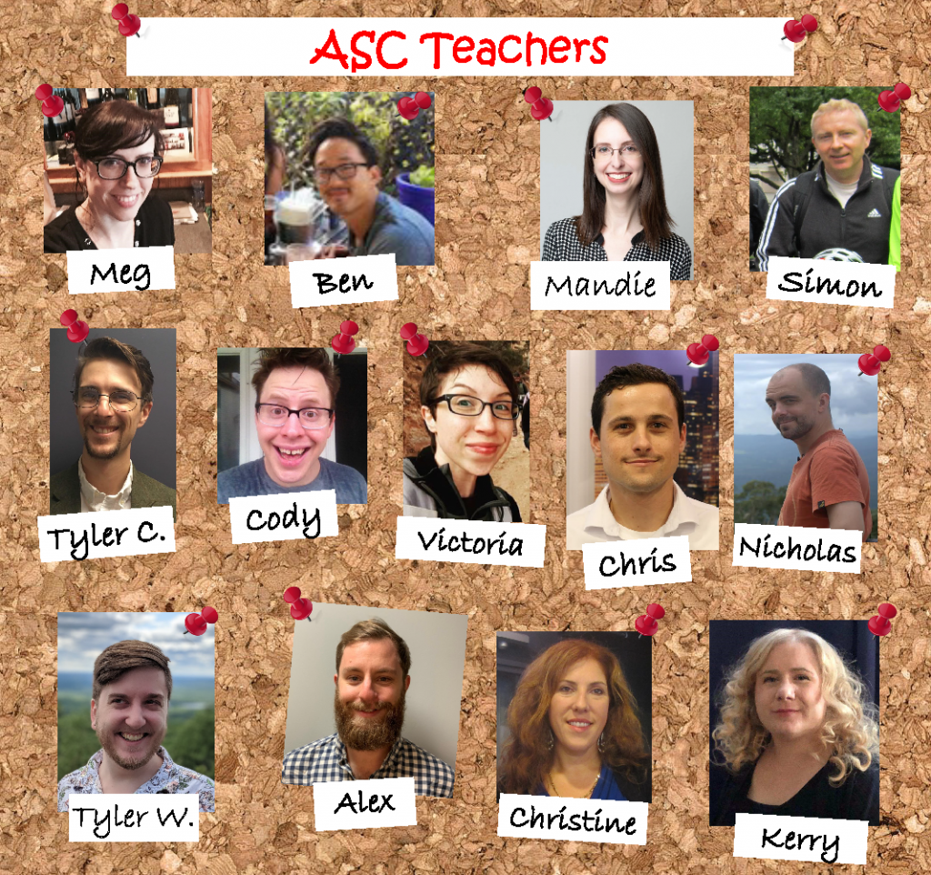 Our Instructors - ASC English